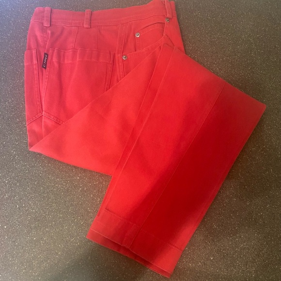 Ellen Tracy | Pants & Jumpsuits | Company By Ellen Tracy Red Pants 4 ...